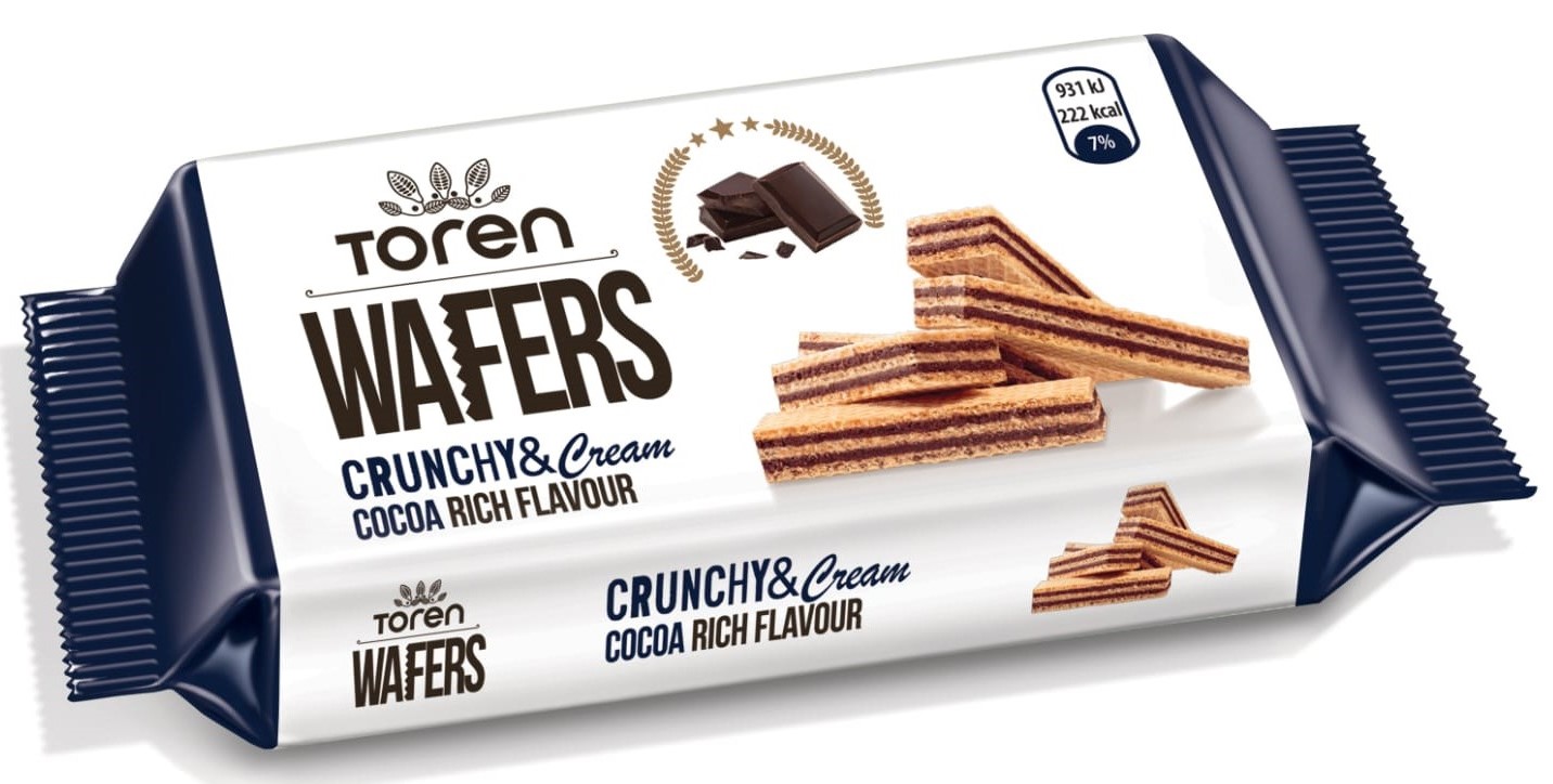 TOREN WAFERS COCOA CREAM COCOA WAFER 55 GR 24 * 6 | Biscuit | Sweets ...